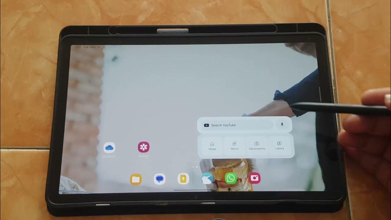 SAMSUNG Galaxy Tab S9: How to Set Notifications to Show as Alerts on Lock Screen (Android 14 ...