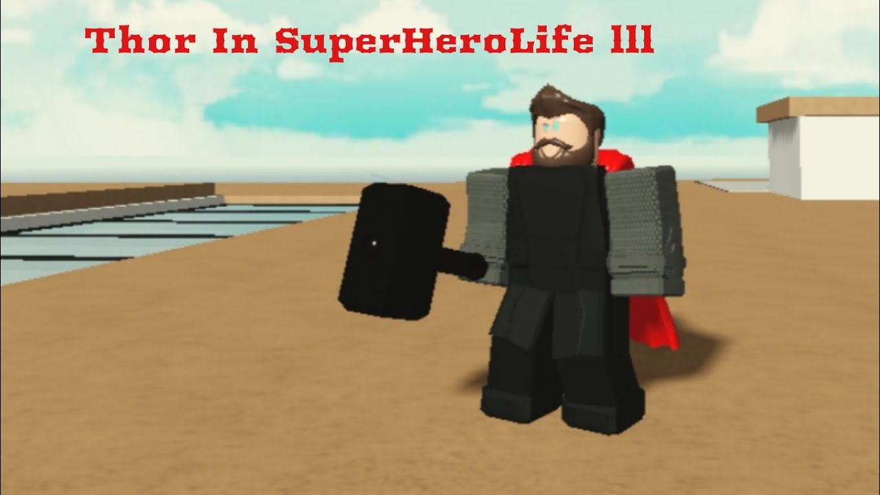 Making Thor in Roblox(Super Hero Life ll) - YouTube
