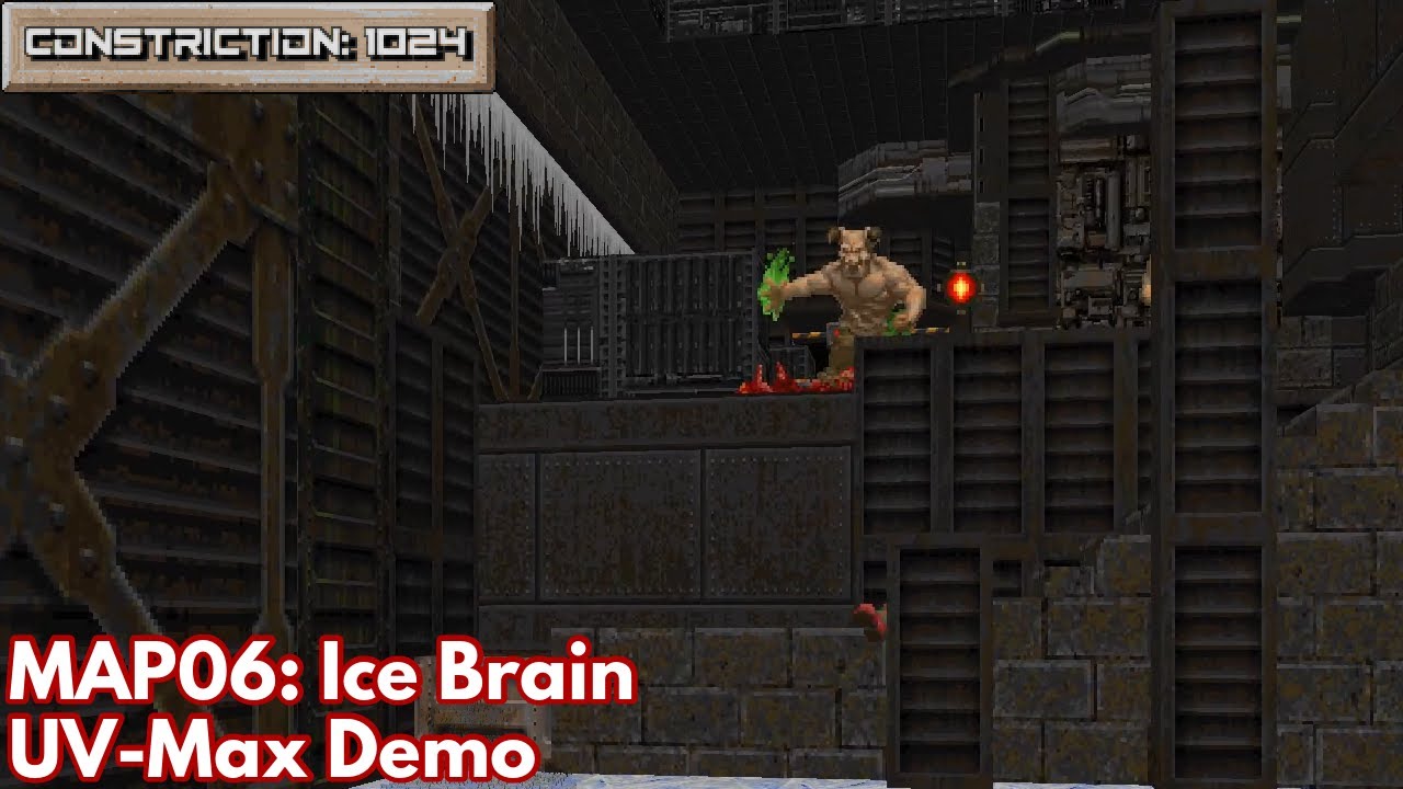 [Constriction 1024] MAP06: Ice Brain (UV-Max Demo) - YouTube
