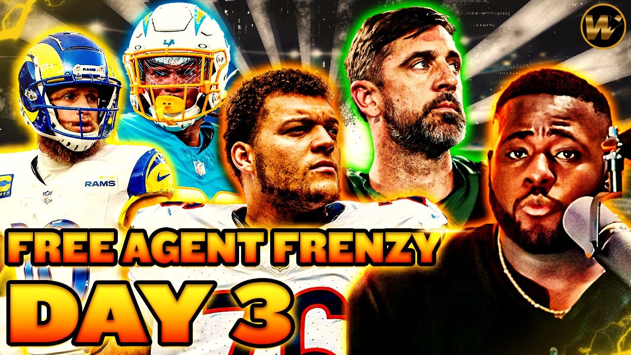 NFL Free Agency Frenzy: Day 3 Reaction | The Sitdown w/ Malik Wright ...