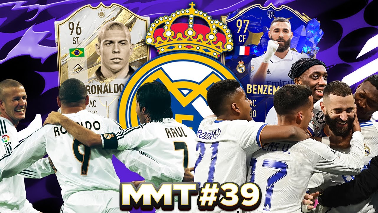 Building the BEST Real Madrid Past and Present Team!🥇😍👑 - YouTube