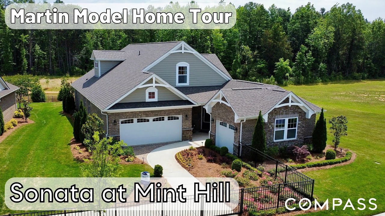 Charlotte, NC | Sonata at Mint Hill | Mattamy Homes Home Tour | Martin Floor Plan | 3-Car Garage ...