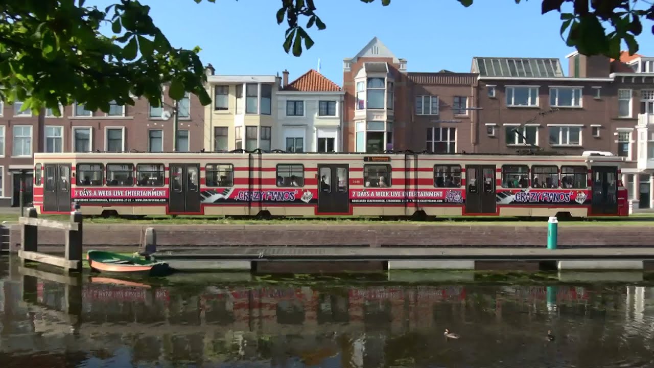 HTM GTL8 3145 Crazy Pianos reclametram Zieken te Den Haag | tramlijn 1 ...