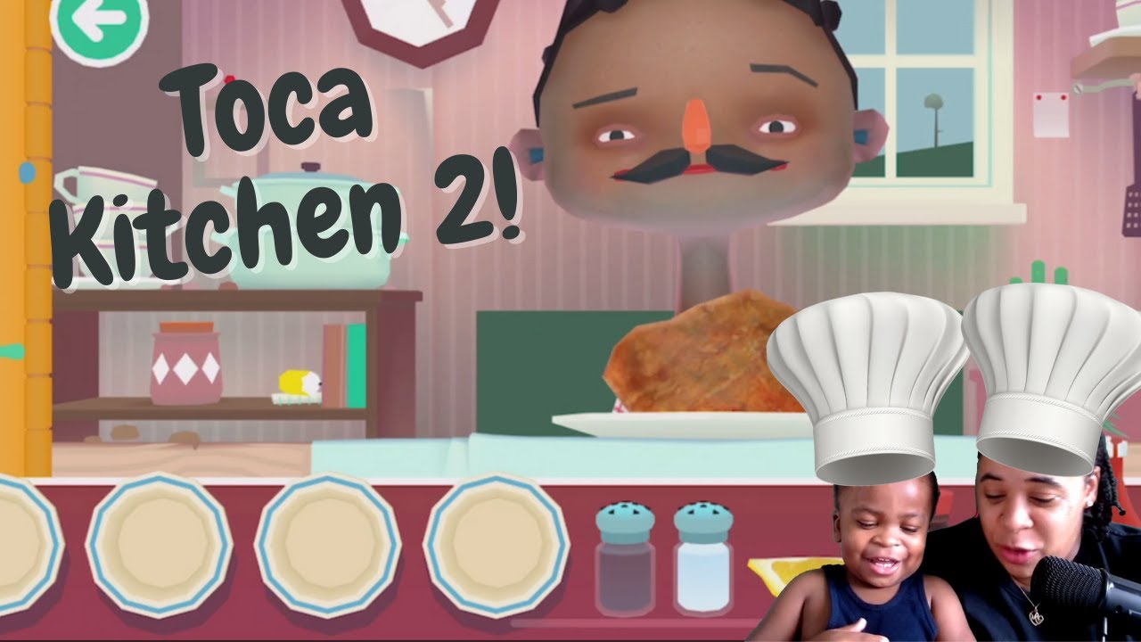 Toca Kitchen 2!! Cooking with Chef Kyren!! #tocakitchen - YouTube