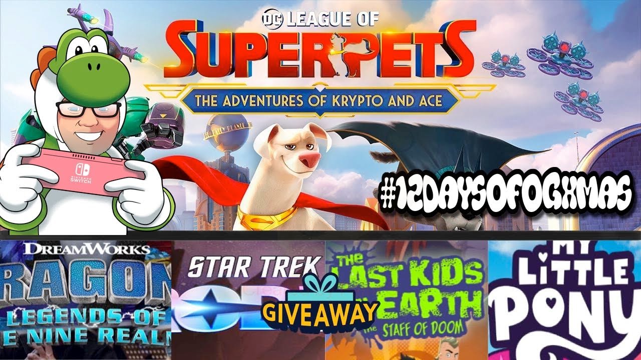 First Look at DC League of Super Pets| #12DaysOfOGXmas Giveaway | First ...