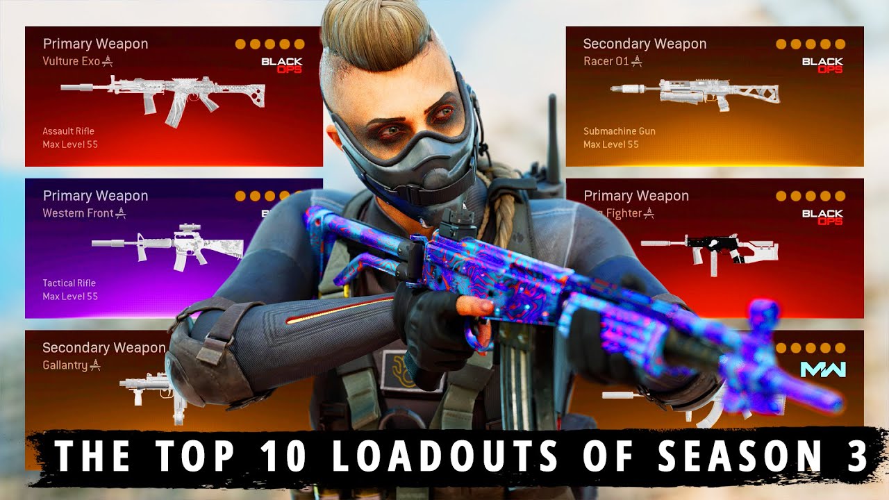 The NEW TOP 10 BEST LOADOUTS to Use in Season 3 (Warzone Best Classes ...