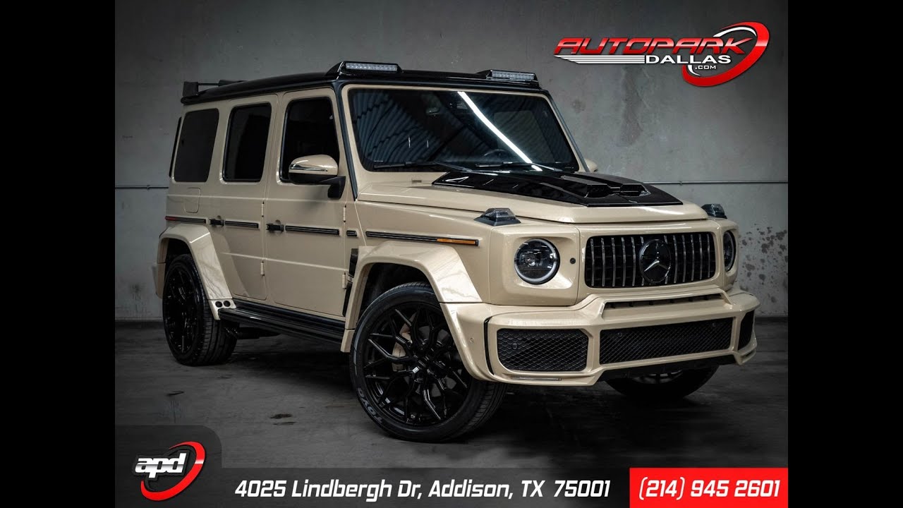 2019 Mercedes Benz G Class BRABUS Wide body kit! - YouTube