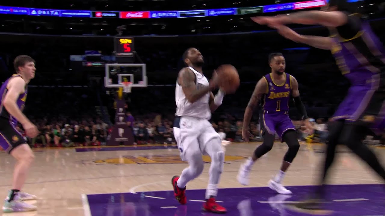 Anthony Davis blocked Kyrie Irving but Kyrie showed respect and praised ...