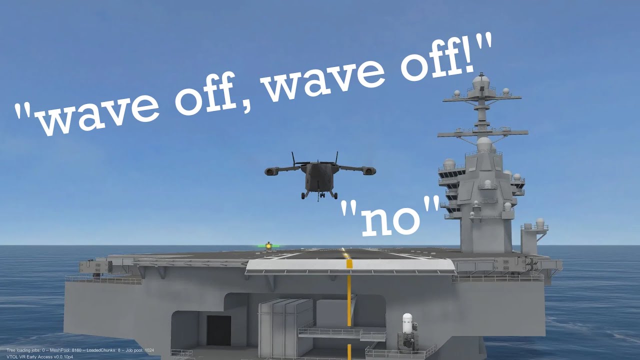 The Carrier Landing Experience - VTOL VR - YouTube