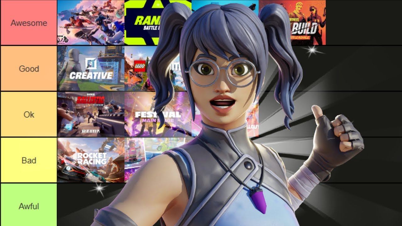 I Ranked Every Fortnite Game Mode! - YouTube