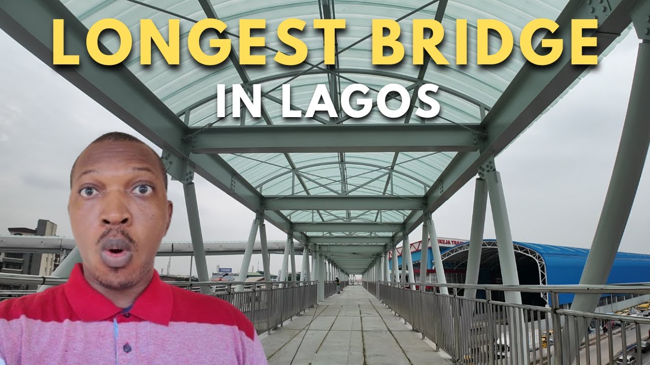 The Longest Pedestrian Bridge in Lagos is Here | Lagos Train Station ...