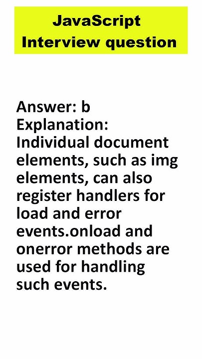Javascript Interview Question 648 Youtube