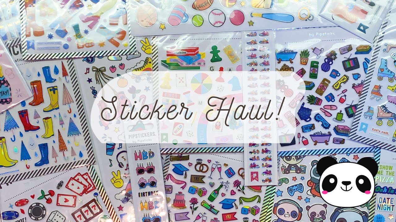 Chatty Sticker Haul - BFF Sticker Club, Pipsticks & Stickerbright ...