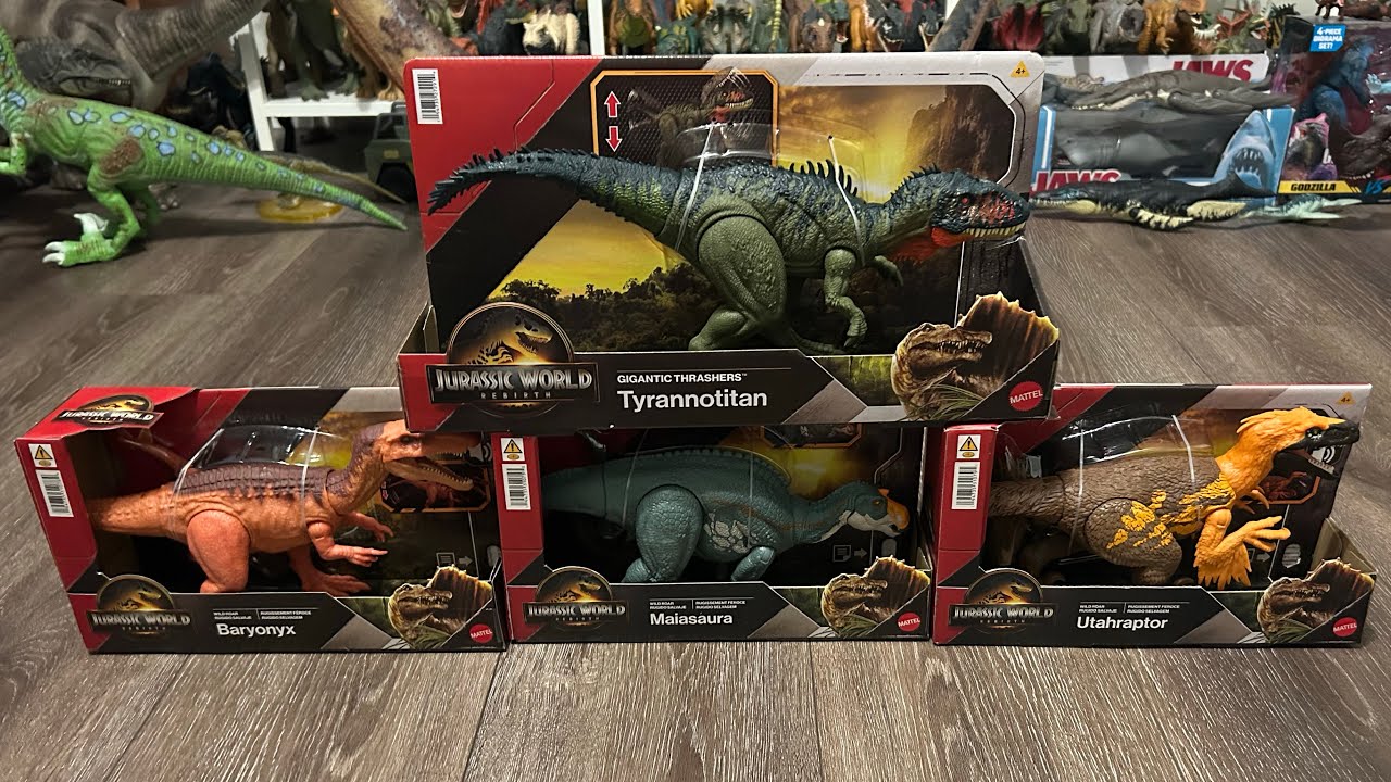 Unboxing #29: Mattel Jurassic World Rebirth toys - YouTube