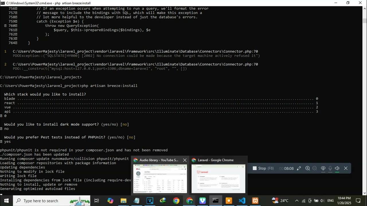 PHP Laravel Framework Tutorial 8 - YouTube