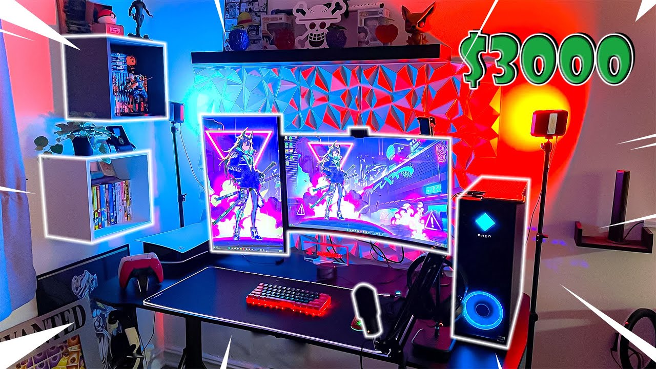 I Built My Perfect Gaming Setup for under $3000!!!!!!!!!!!!! - YouTube