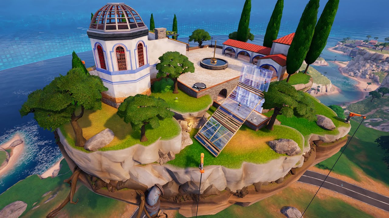 Visit Crackshot's Cabin when the floating loot island appears fortnite ...