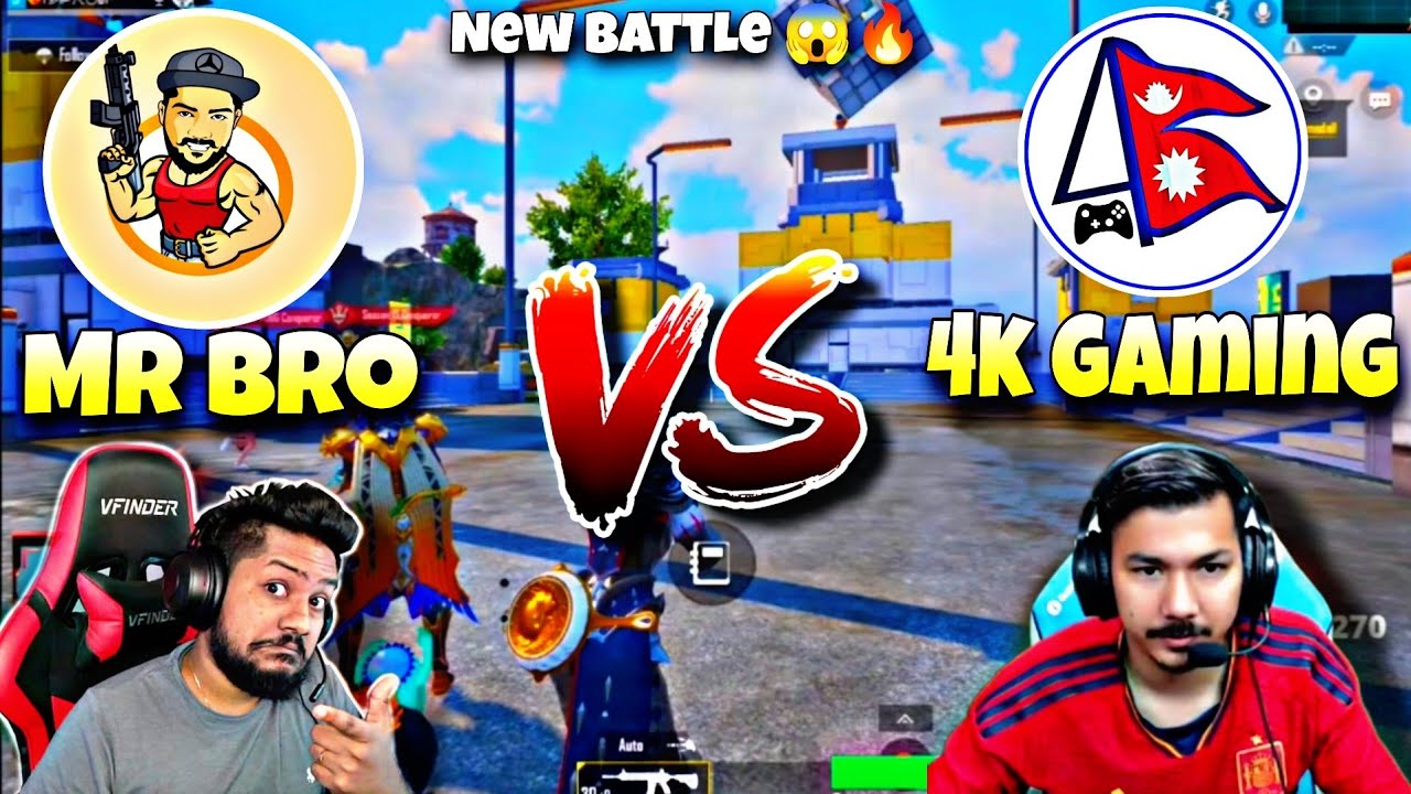 Mr Bro Vs 4K Gaming Nepal || New Battle In Erangel Map || Pubg Mobile ...