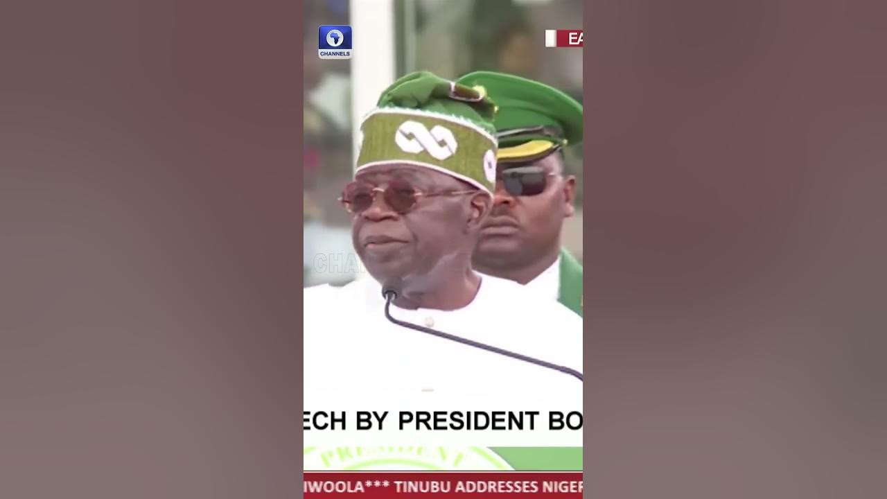 Fuel Subsidy Is Gone, Tinubu Declares In Inaugural Speech - YouTube