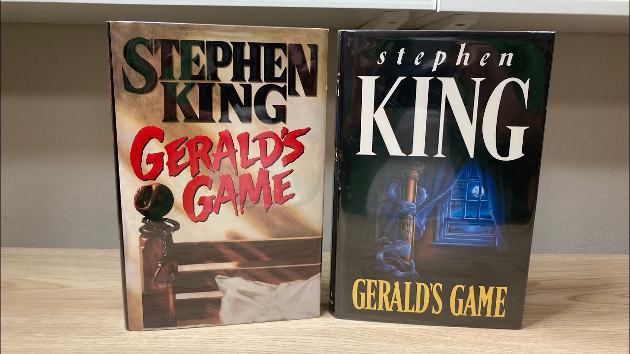 Stephen King First Editions - Gerald’s Game - First US & UK Trade ...