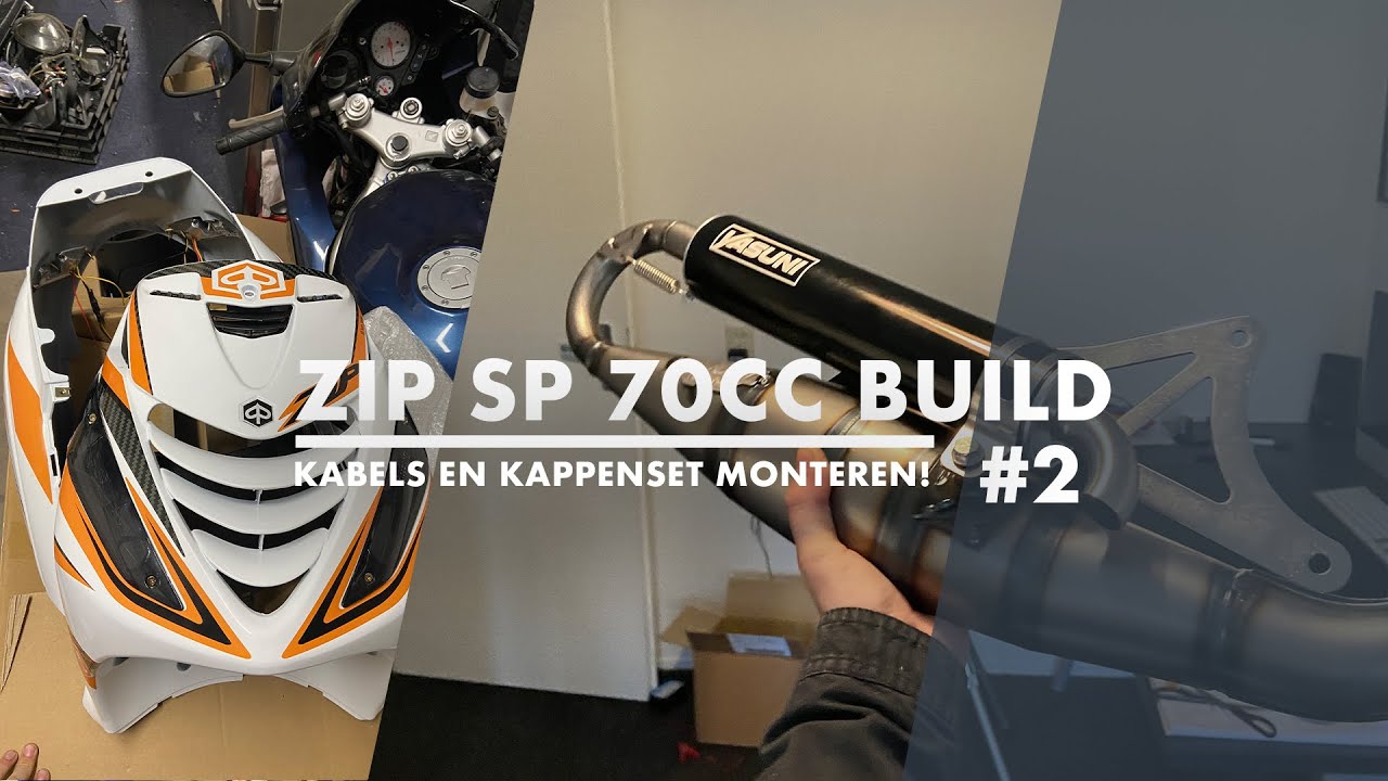 Zip SP 70 Build #2 | Kabels en Kappenset Monteren! - YouTube