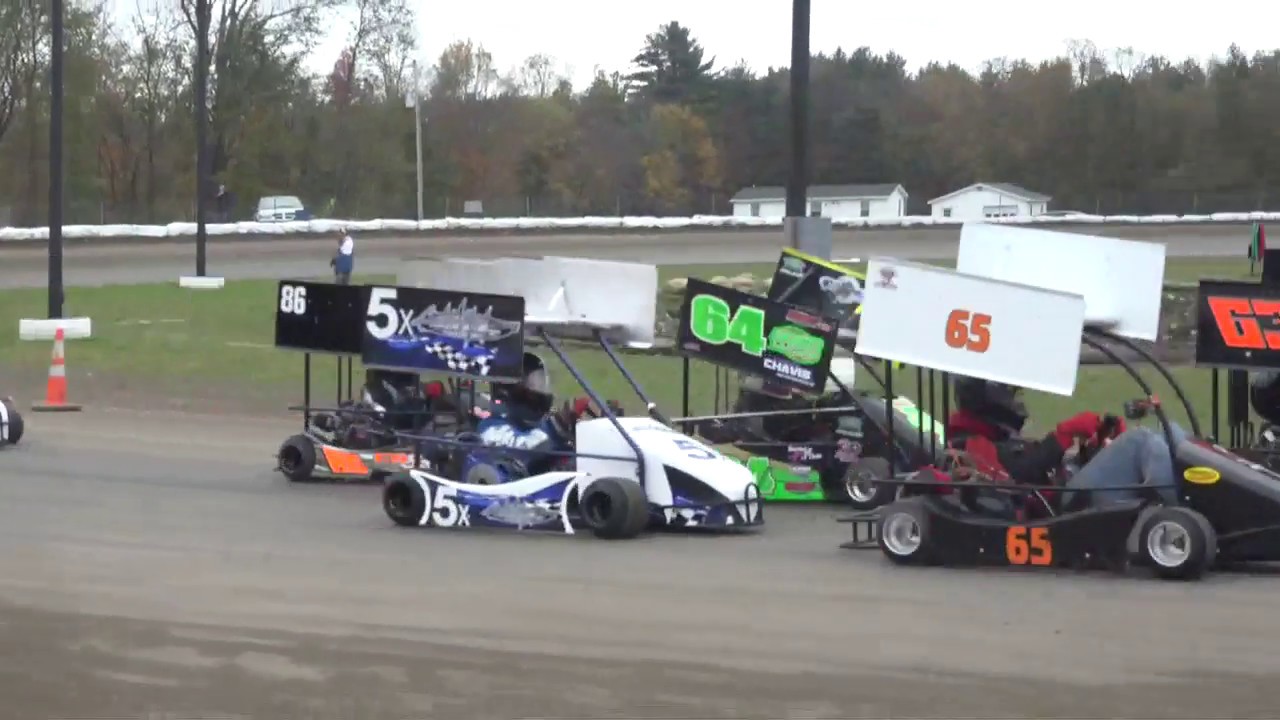 10-14-17 Winged Champs Championship Feature at Caroga Creek - YouTube