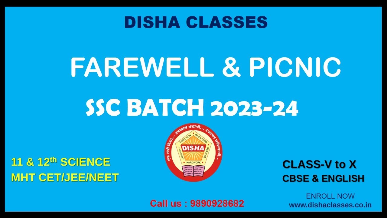 PICNIC & FAREWELL SSC BATCH 2023-24 - YouTube