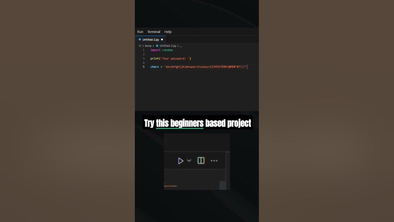 Beginner base project to practice python #education #shorts #python #pythonforbeginners #chagpt ...