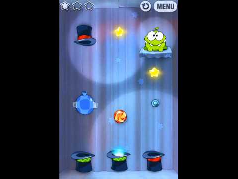 Cut the Rope Magic Box Level 16 (3 Stars). - YouTube