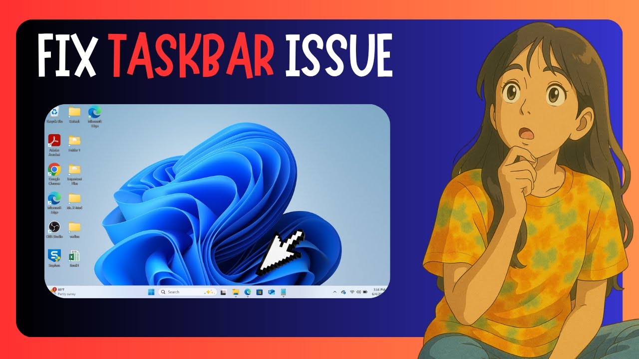 How To FIX Can’t Click On Taskbar In Windows 11 - GUIDE - YouTube