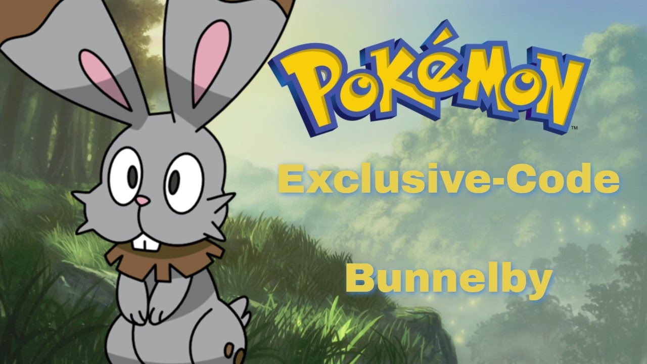 Roblox Project pokemon // New Code-Exclusive // Bunnelby #20 - YouTube