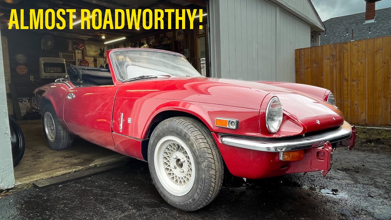 Triumph Spitfire Engine Swap! (Miata 1.6L) S3E9 - YouTube