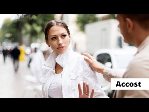 Accost Meaning | Word pronounce | English Speaking Practice | English | WordsClasses - YouTube