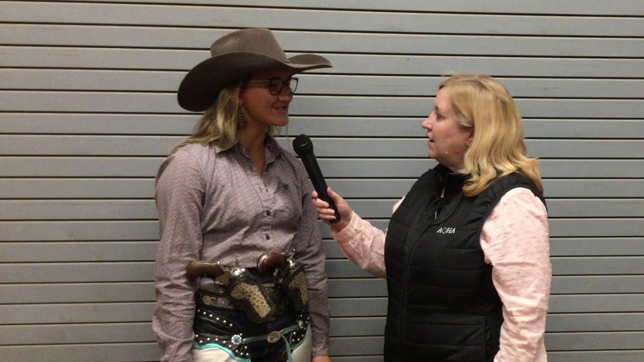 2019 AQHA Youth Cowboy Mounted Shooting - YouTube