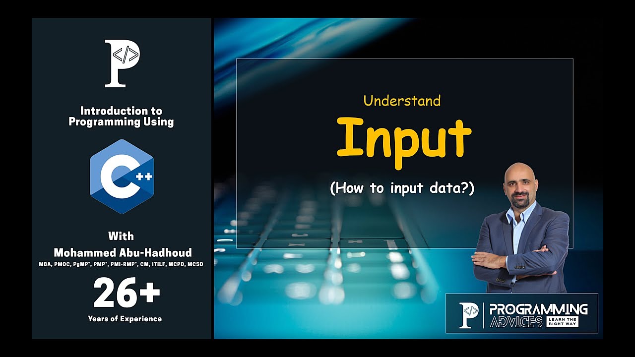 Lesson #18 - User Inputs - YouTube