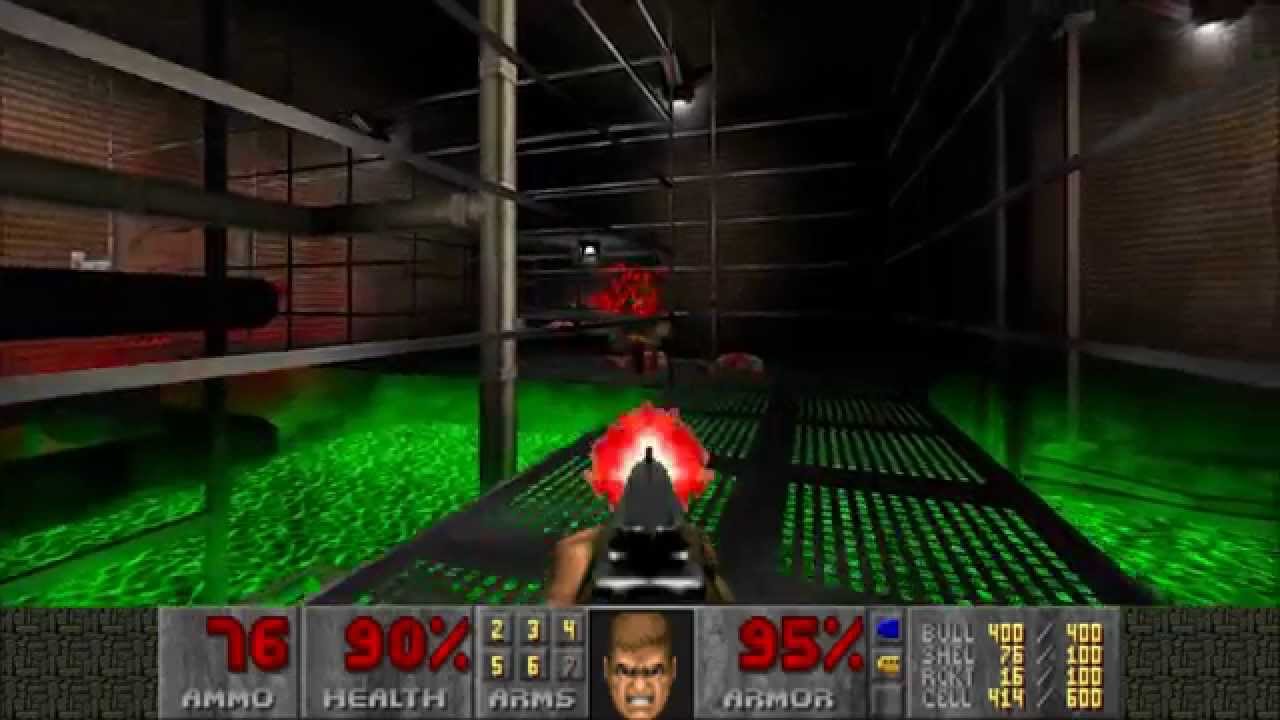 E2M4 Redux GZDoom WAD/Mod Playthrough and Commentary - YouTube