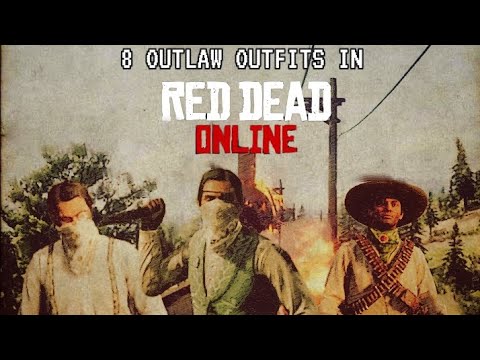 8 Outlaw Outfits In Red Dead Online - YouTube