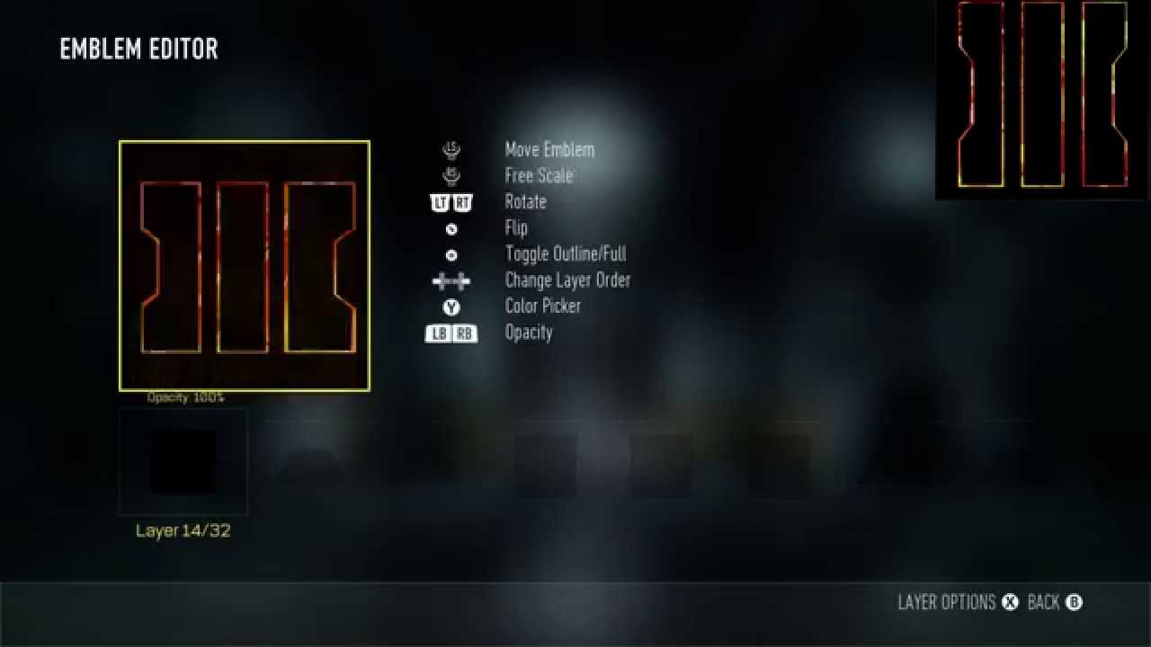 BO3 Emblem Tutorial (AW) - YouTube