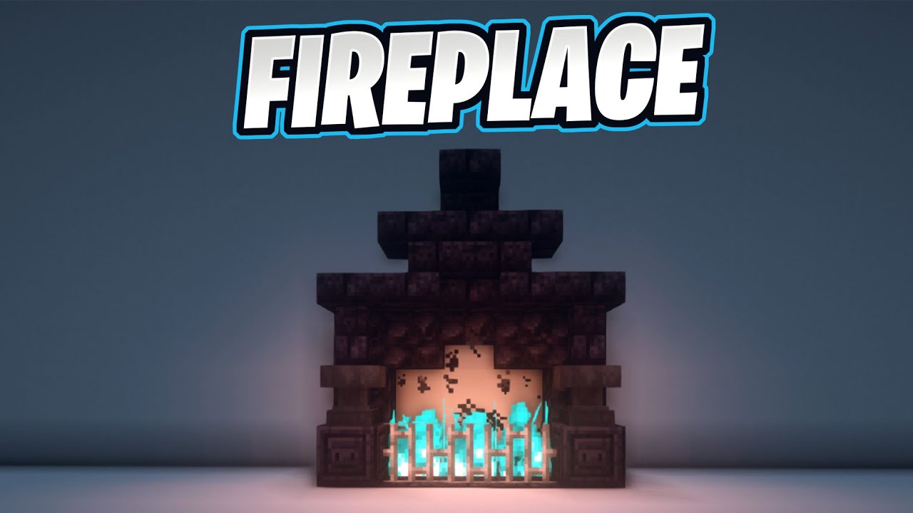 Minecraft Cool Fireplace