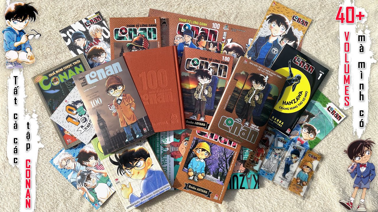 Review CONAN 100 Limited, Đặc Biệt, Thường | Bộ sưu tập Conan | Fuu ...