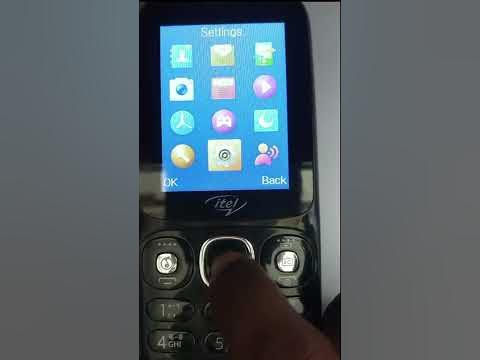 How do I turn on the keyboard light on my Itel keypad phone? - YouTube