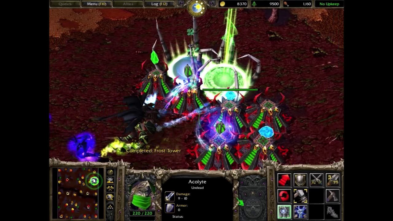 Warcraft 3 Classic: Demonic Ziggurat - YouTube