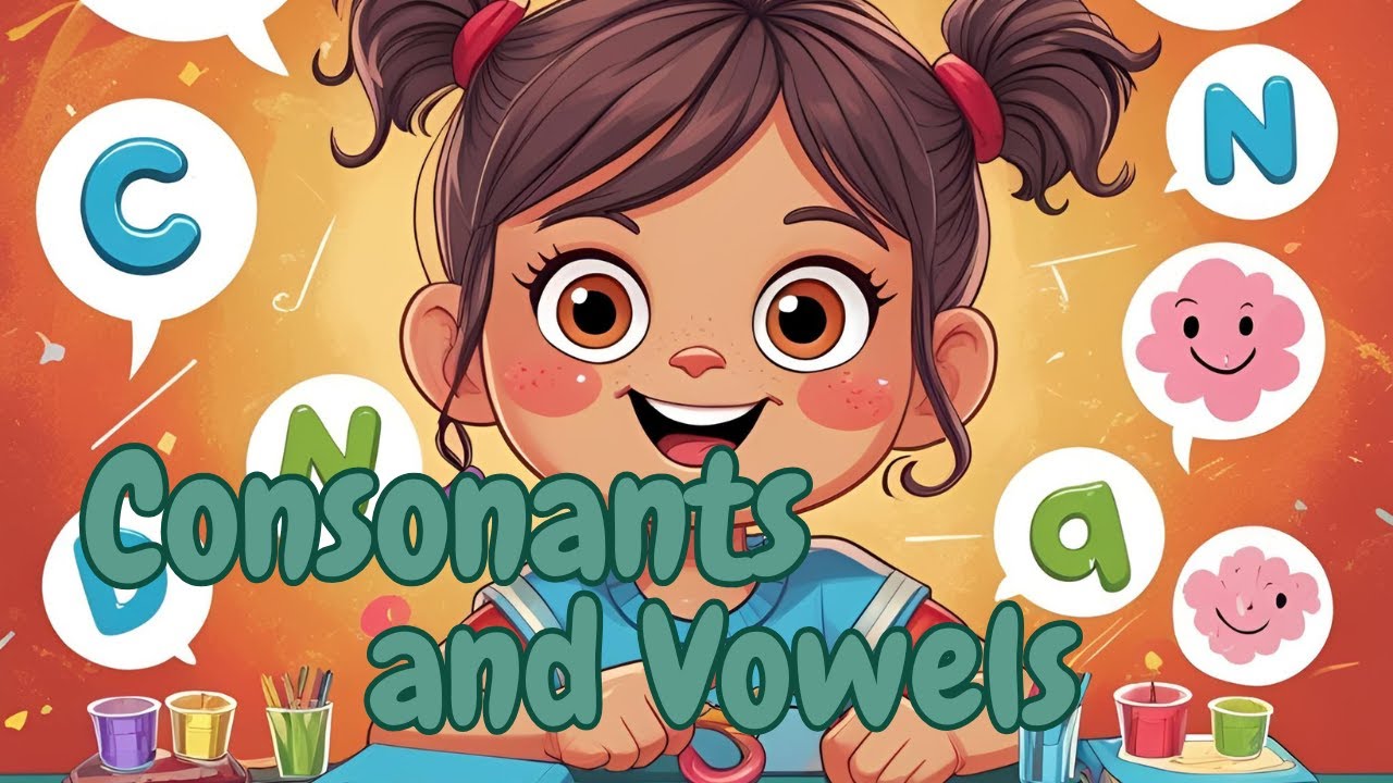 Consonants and Vowels for Kids | Fun Phonics & Letter Rules | Early ...