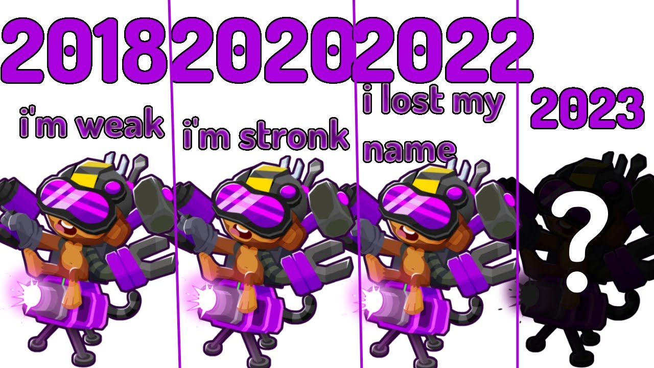 Evolution Of The Sentry Champion In a Nutshell (Bloons TD 6) - YouTube