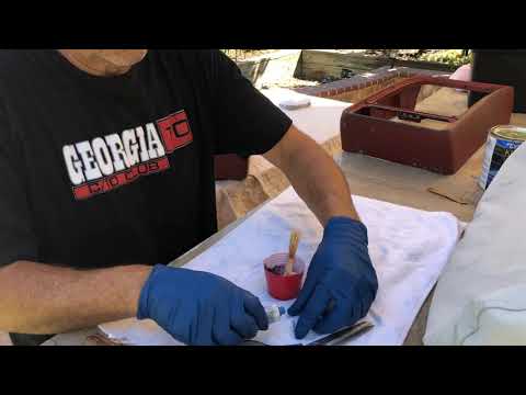 K5 Blazer Console Restoration on Cracks & Holes Part 1 of 3 # ...