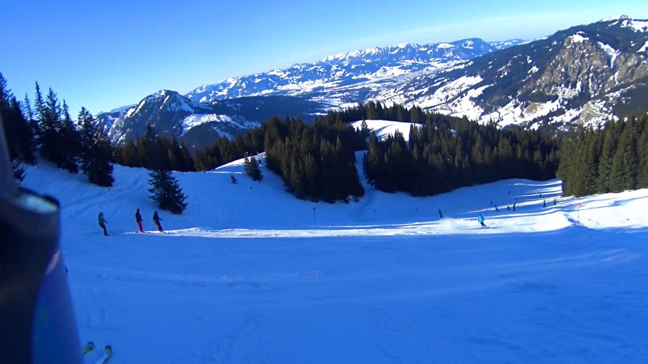 Skigebiet Oberjoch - YouTube