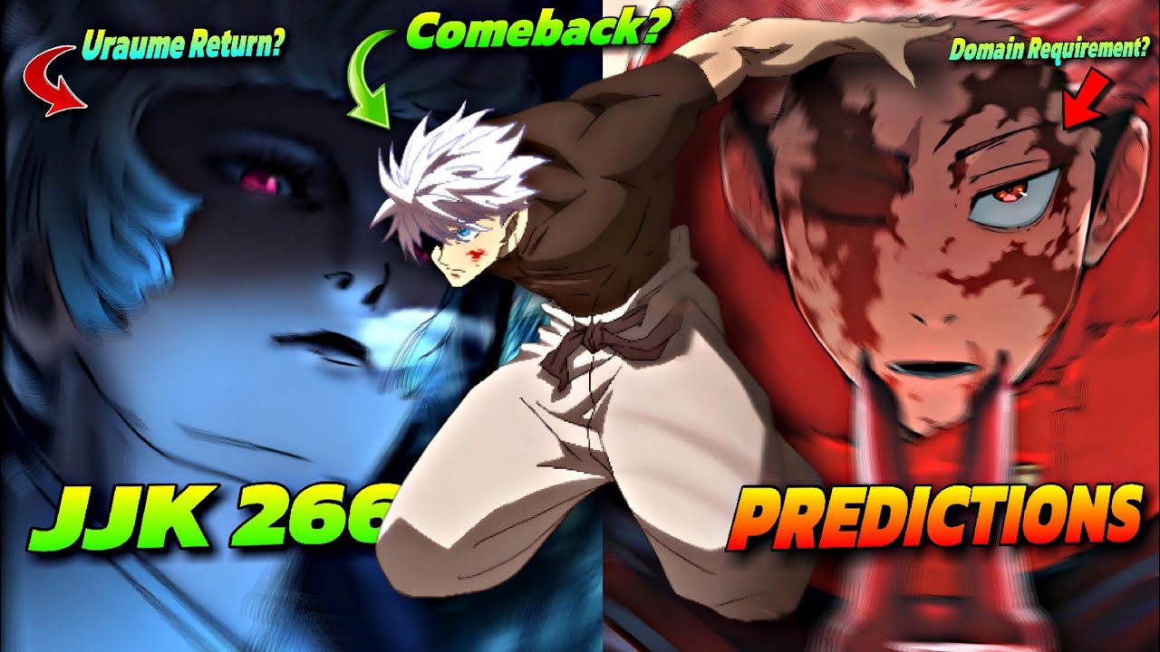 JJK Chapter 266 PREDICTIONS! Will GOJO Return? - JJK Chapter 266 ...
