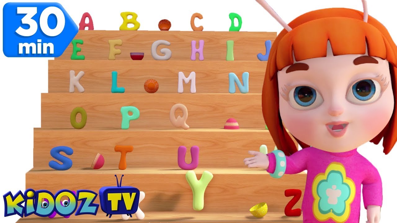 Alphabet Surprise Eggs | More Kids Songs and Children Rhymes ...