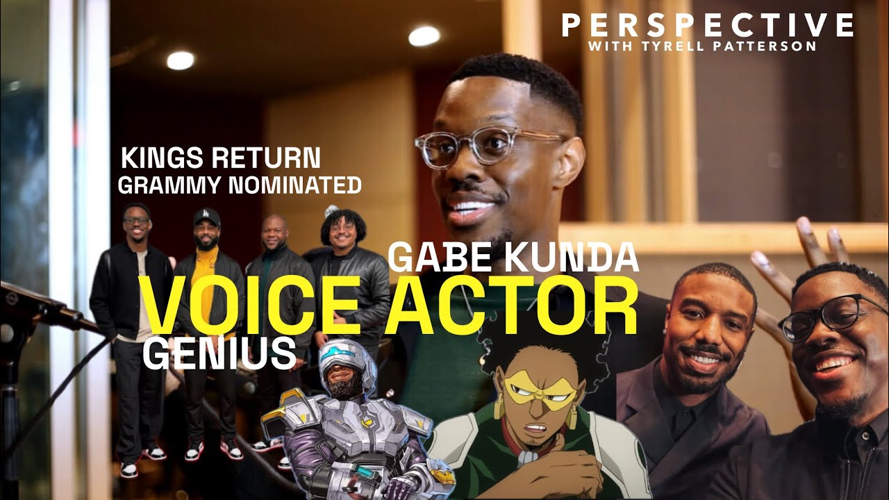 He is Your Favorite Actors favorite Voice Actor & Vocalist Gabe Kunda // Perspective S5E2 # ...