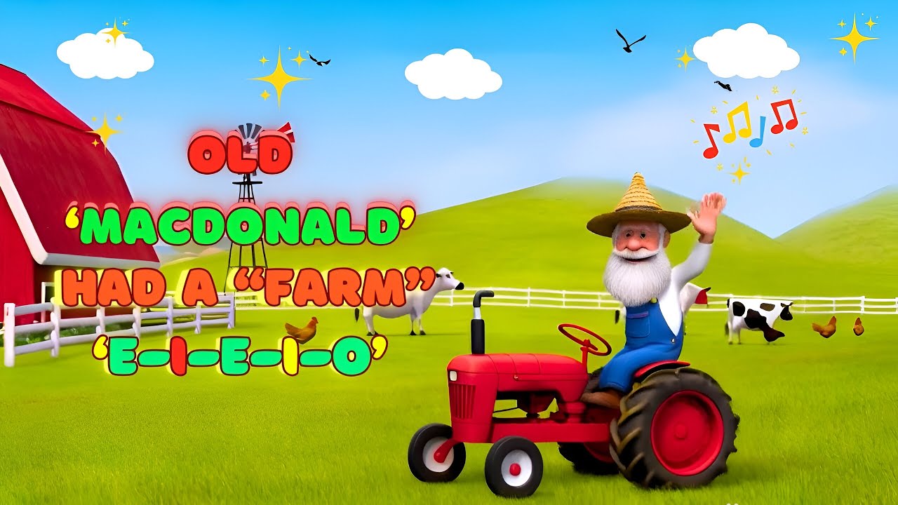 Old MacDonald Had A Farm Song | Nursery Rhymes | Kids songs # ...